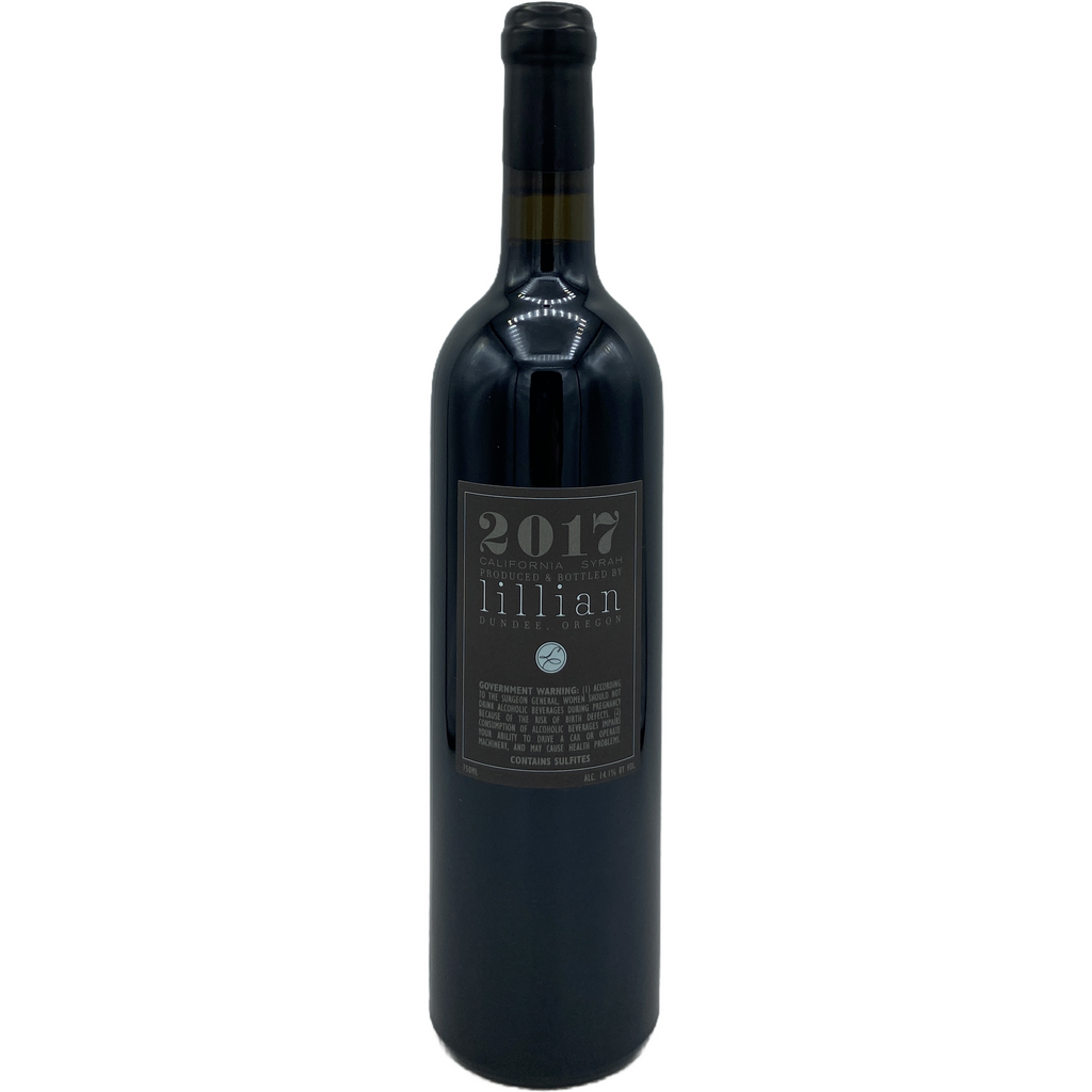2017 Lillian Santa Barbara Syrah – AOC Selections